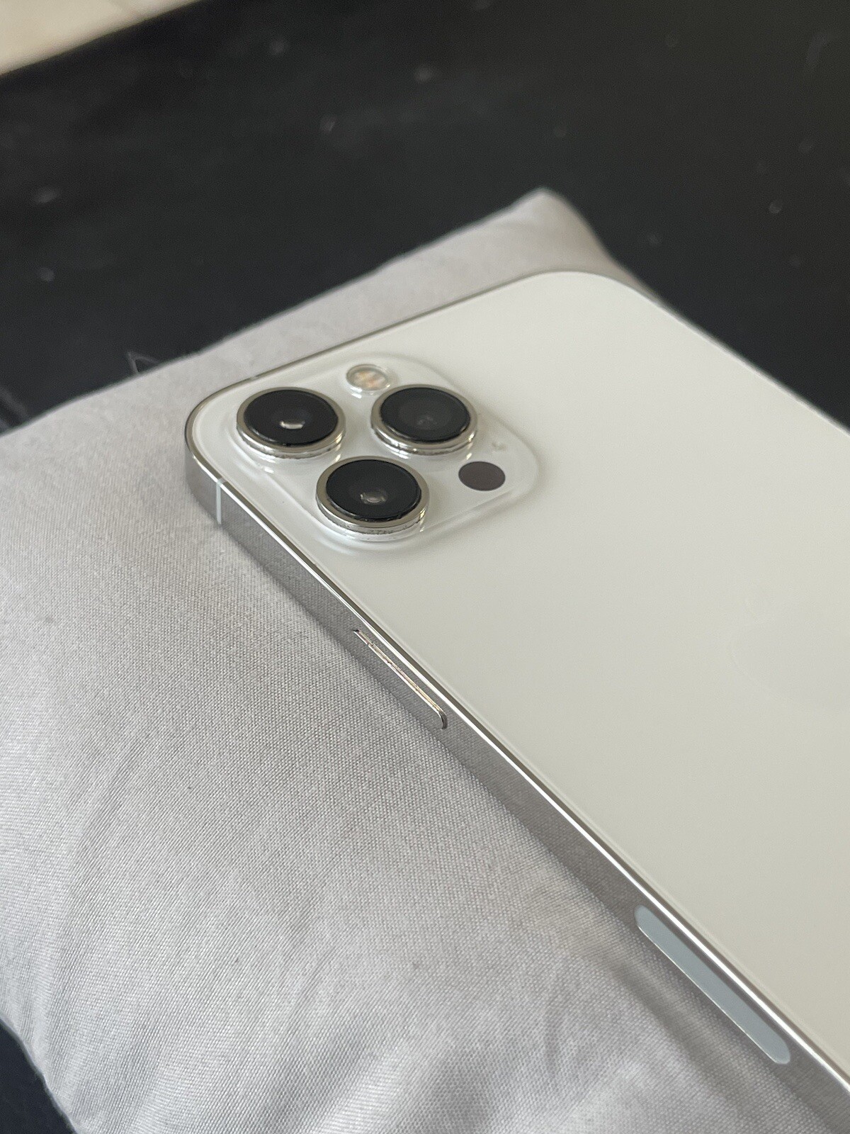 Pristine White & Silver IPhone 12 Pro Max 256GB- Preowned Gently Used ...