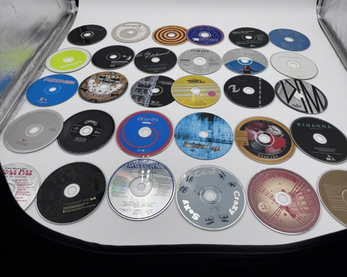 Lot Of 30 Assorted Loose Music CDs Disc's - Mixed Genre’s Rock, Pop ...