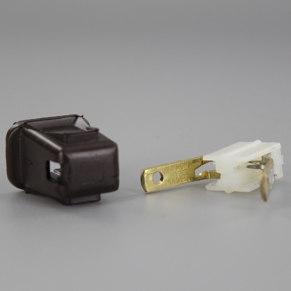 LEVITON BROWN 1-2-3 SNAP ON PLUG POLARIZED 18/2 SPT 1 LAMP CORD PLUG | eBay