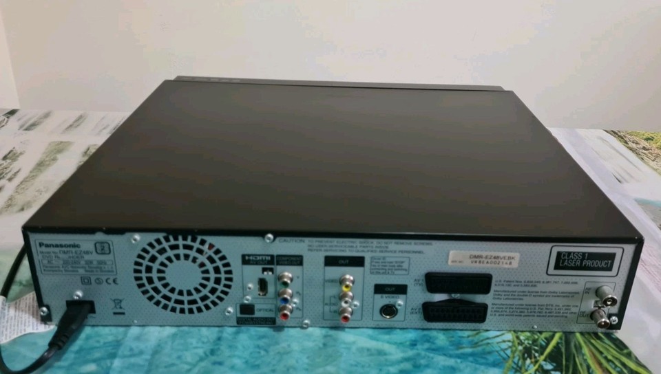 Panasonic DMR-EZ48V DVD/VCR Recorder HDMI VHS COMBI, Combo HDMI COPY ...