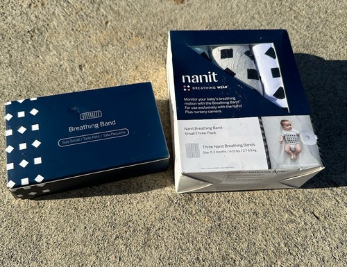 NEW 4 Pack NANIT BREATHING BAND SIZE SMALL 0-3m 6-15 lbs | eBay