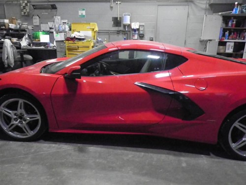 2025 C8 Corvette 2LT Coupe Complete Set of Q8P Wheels w/ Tires 1659526 ...