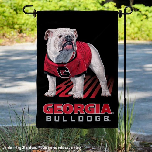 Georgia Bulldogs Boom Mascot Garden Flag and Yard Banner | eBay