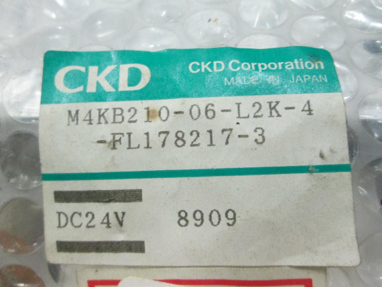 CKD Solenoid & Manifold M4KB210-06-L2K-4 24 VDC (NIB) | eBay