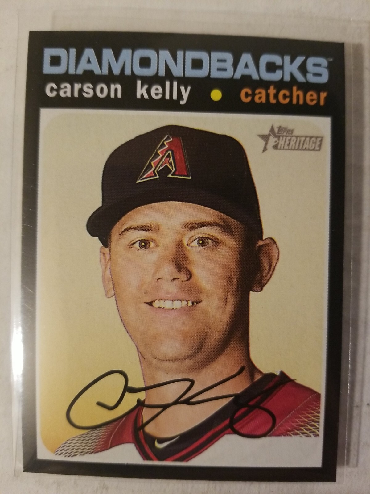 2020 Topps Heritage Baseball 92 Carson Kelly - Arizona Diamondbacks | eBay