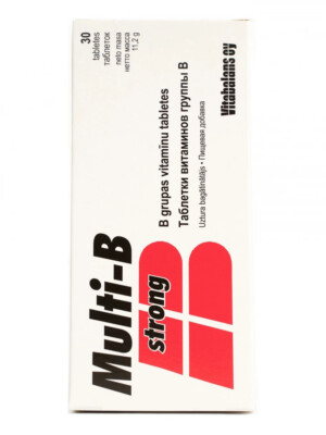 Multi B Strong, 30 tabletes Vitamin B complex for general wellness | eBay