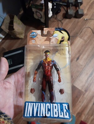 INVINCIBLE MARK GRAYSON BLOODY ACTION FIGURE SKYBOUND EXCLUSIVE BRAND ...
