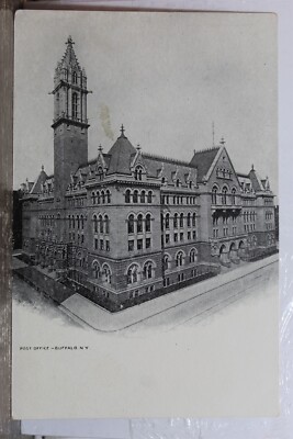 New York NY Buffalo Post Office Postcard Old Vintage Card View Standard ...