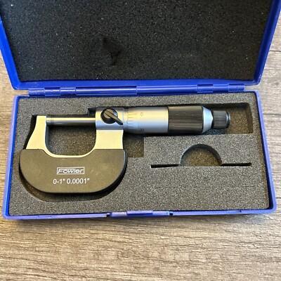 Micrometers - 0-1 0001 Fowler Micrometer