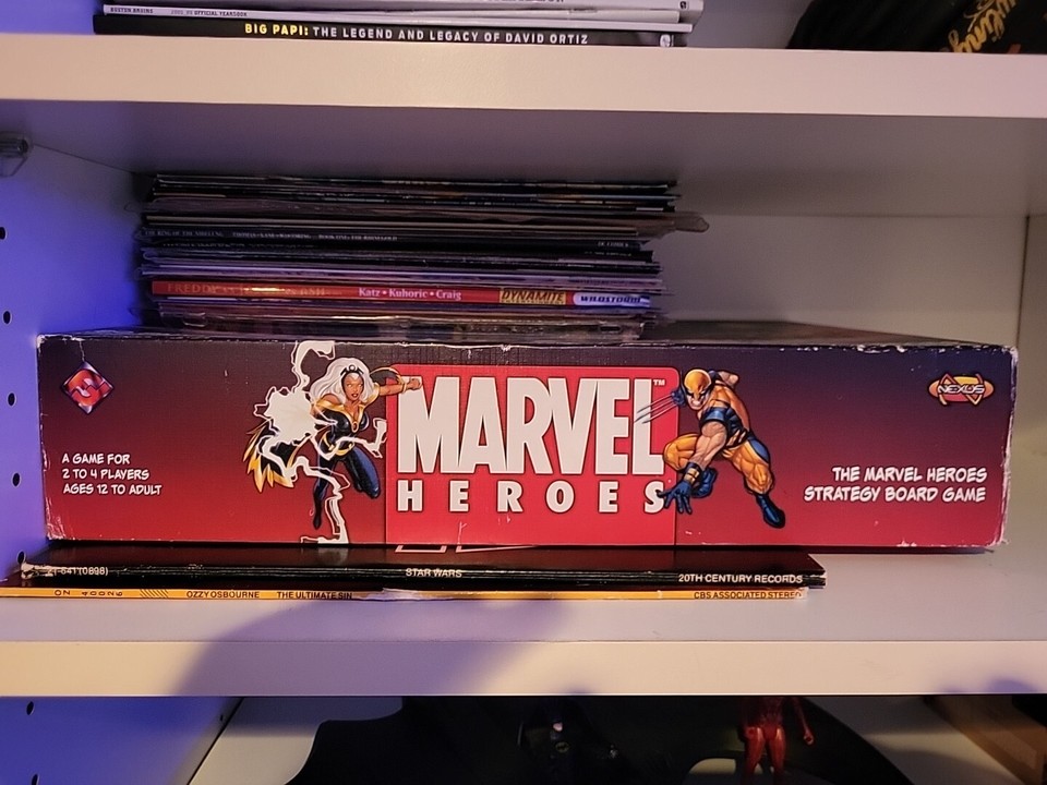 2006 Marvel Heroes Strategy Board Game Fantasy Flight Nexus Games ...