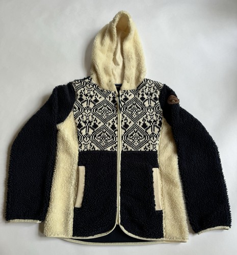 NAPAPIJRI Arctic Research Program Soft Sherpa Fleece Jacket XL Navy ...