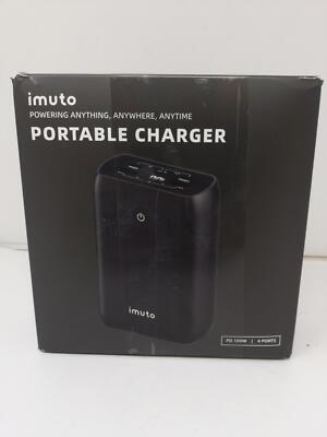 External Battery for Laptop, imuto 100W 99Wh Portable Laptop Charger,PD ...