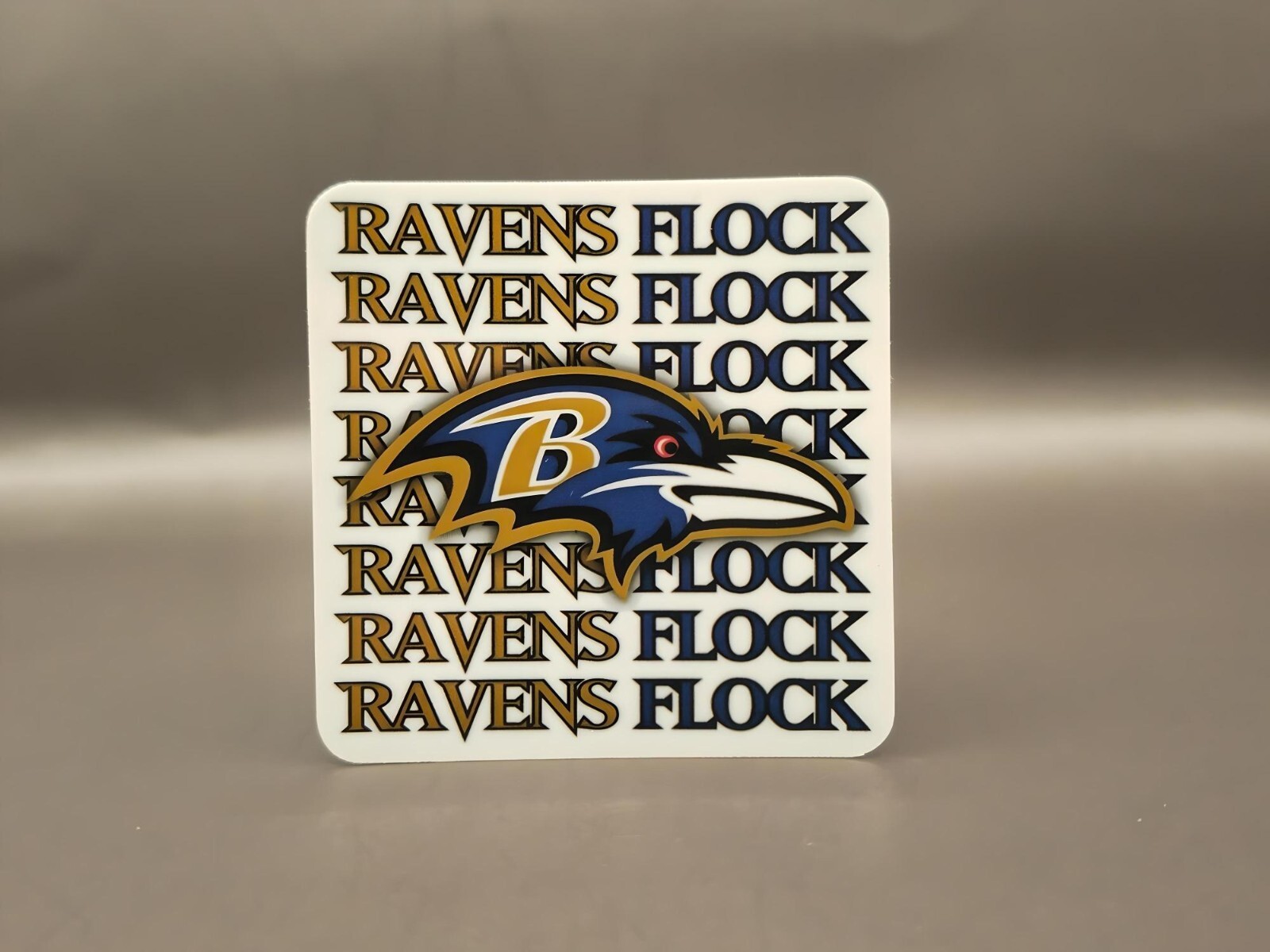 Football Vinyl Decal Stickers Big Truss Ravens Flock Maryland Baltimore ...