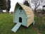 The Chicken Pod Hen House On Wheels - Painted / Unpainted | eBay