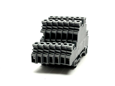 ABB Entrelec M4/6.D2 Terminal Blocks Double Deck Gray 1SNA115271R2200 ...