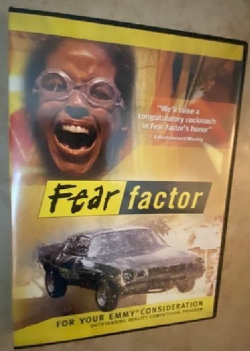 RARE!!! FEAR FACTOR EMMY DVD RUBBER FAKE COCKROACH GAG INSIDE. | eBay