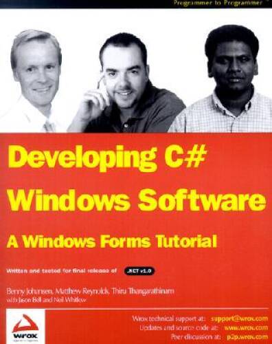 Developing C Windows Software: A Windows Forms Tutorial - Paperback - VERY GOOD 9781861007377| eBay