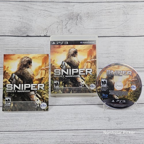 Sniper Ghost Warrior (PS3, Playstation 3, 2011) Complete | CIB | Tested ...