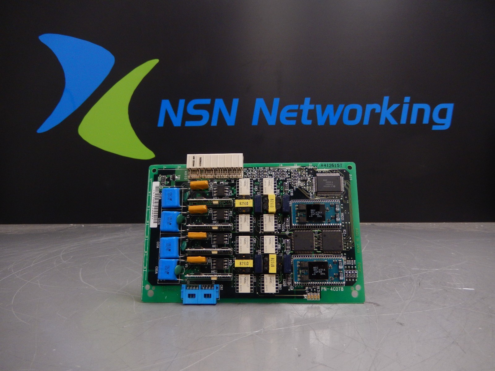 Lot 4x NEC NEAX 2000 IPS/IVS PN-4COTB 4COTB 4 Port CO Trunk Cards ...