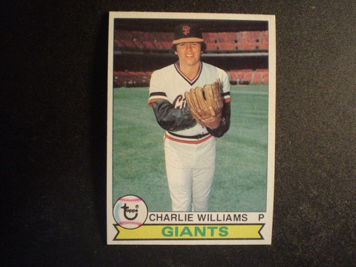 1979 Topps Baseball Giants Charlie Williams Card # 142 | eBay
