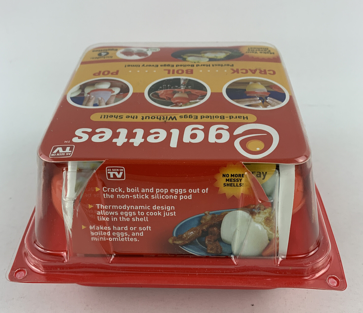 Egglettes Hard Boiled Egg Cooker w/o the Shell 4 ct. BPA Free Idea ...