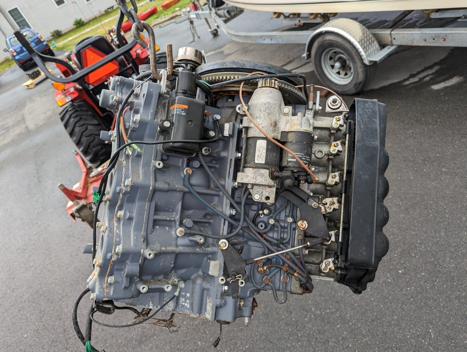 Yamaha 150 HP HPDI Powerhead 175 2000 Model Even Compression | eBay