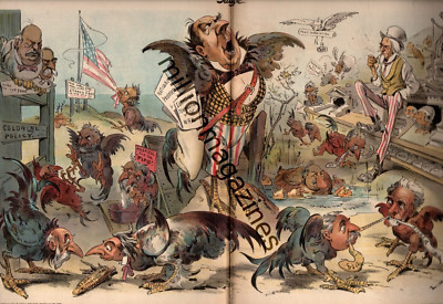 1899 Judge Centerfold - Uncle Sam is proud of McKinley and all the ...