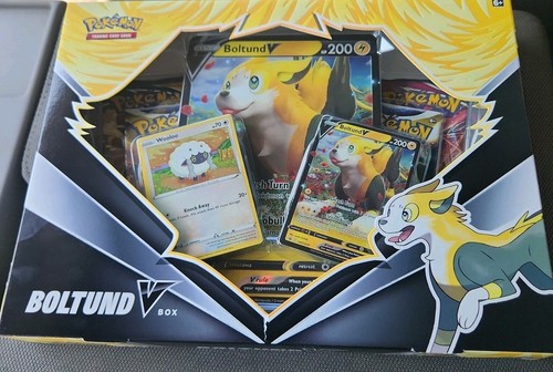 Boltund V Box Pokemon TCG NEW SEALED- Evolving, Fusion, and Brilliant ...