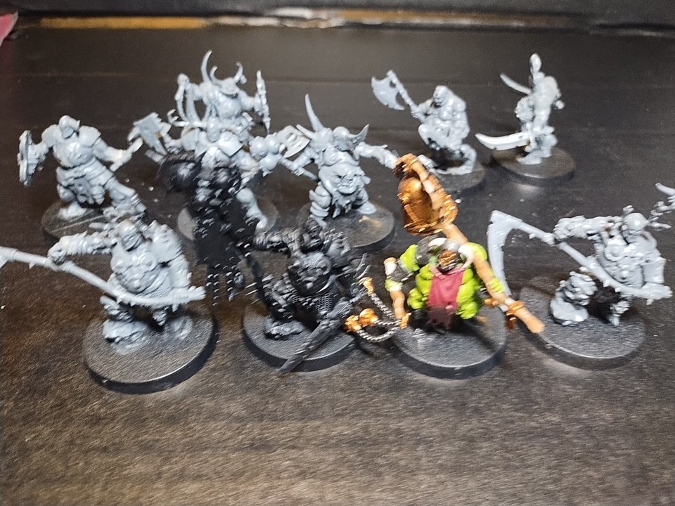 Warhammer Age Of Sigmar Nurgle Putrid Blightkings Painted X10 | eBay