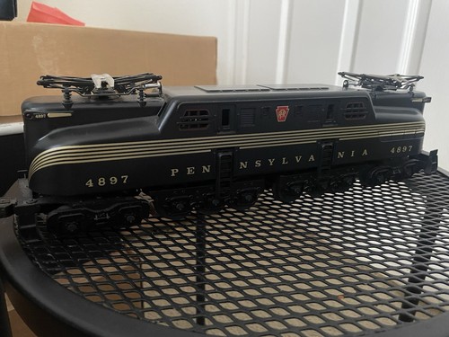 4897 MTH RailKing GG1 Locomotive Brunswick 5-Stripe Lionel O-Gauge ...