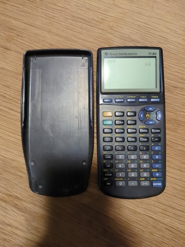 Texas Instruments TI-83 Graphing Calculator with Cover Works | eBay