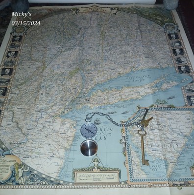 Pre-1900 - Lithograph Map