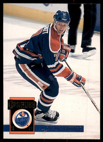 1993-94 Donruss Jason Arnott Rookie Edmonton Oilers #120 | eBay