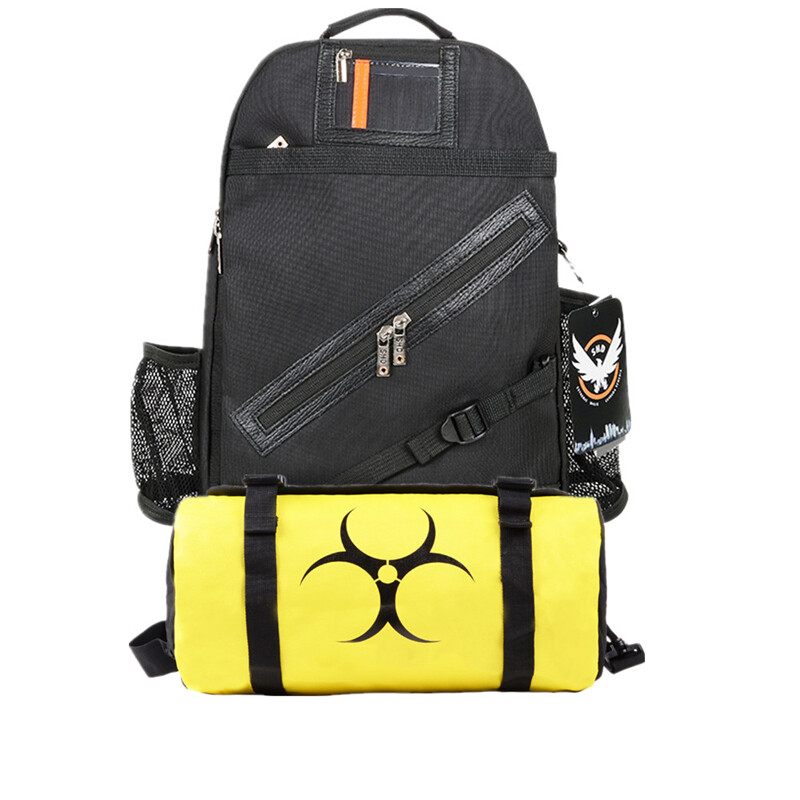 The Division 2 Cosplay Game Dark Zone Bag Agent Go-Bag Archer Tactical ...