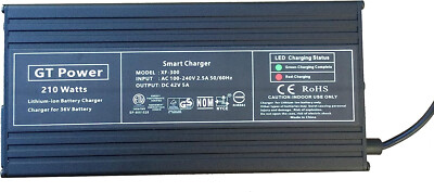 5 Amps Smart Charger for isinwheel M10 Electric Bike | eBay