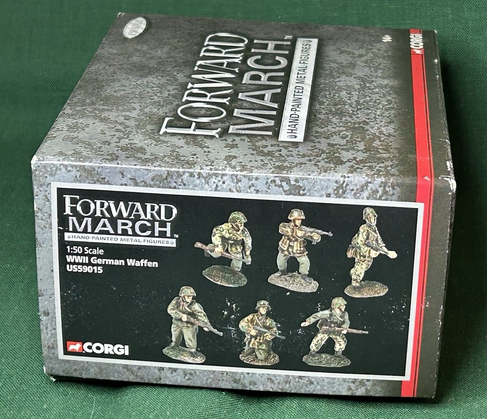 2006 Corgi 1:50 Toy Soldiers German Elite Infantry 1944 Forward March ...
