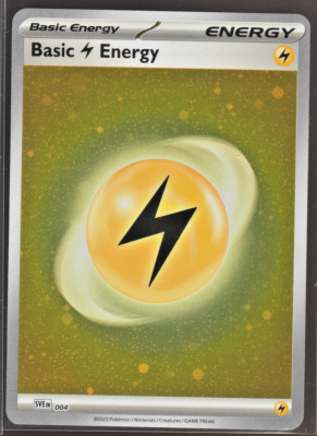 Basic Lightning Energy (Cosmos Holo) 004 Sv01: Scarlet & Violet Base ...