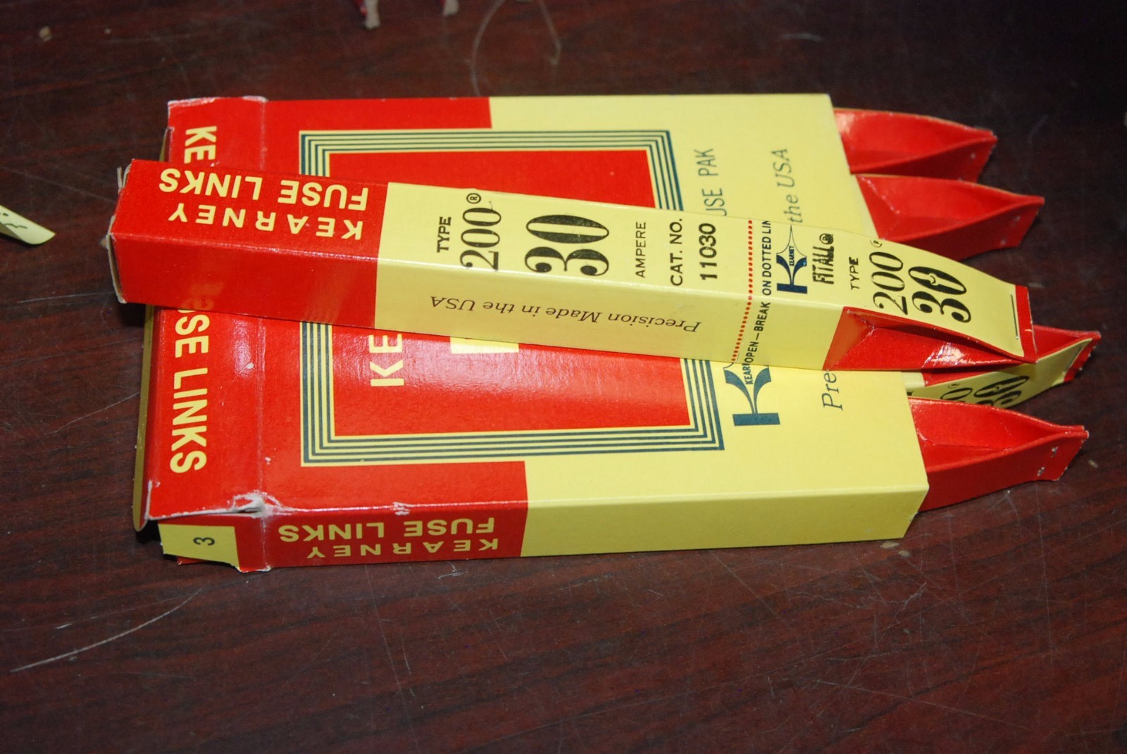 Kearney Fuse Links, Type 200, 30 AMP, 11030, Box of 5, NEW in Box | eBay