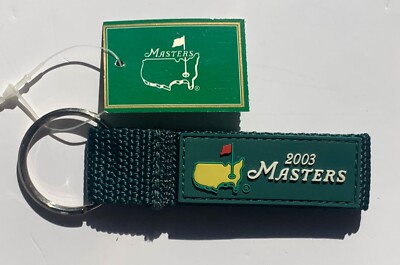 2003 Masters golf Keychain Augusta green rubber pga new | eBay