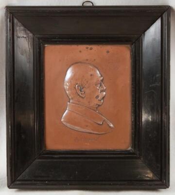 Antique OTTO VON BISMARK Bronze Relief Plaque c.1890 by R. Mayer | eBay