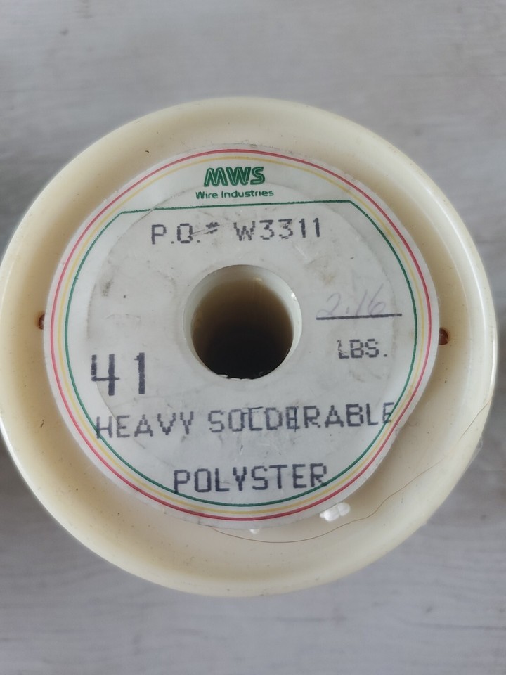 MWS HEAVY SOLDERABLE POLYESTER - 41 AWG | eBay