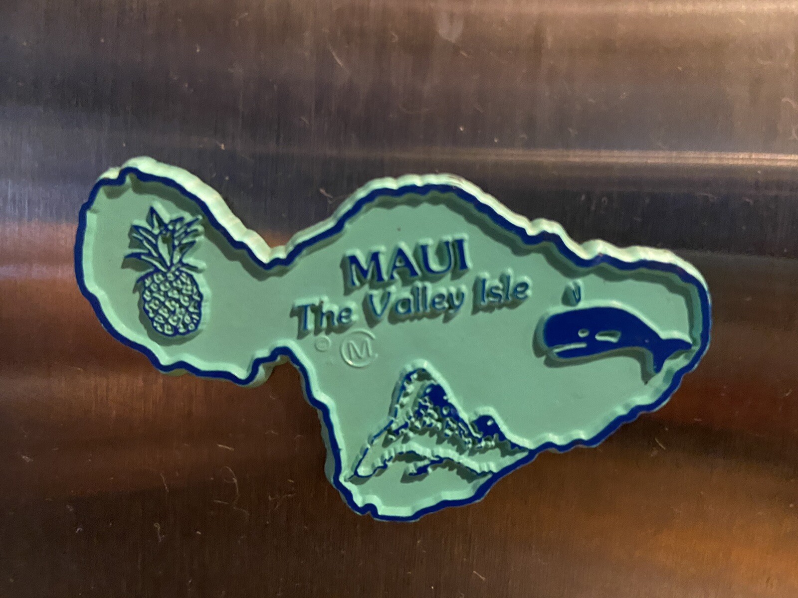 Vintage Maui The Valley Isle Pineapple Whale Refrigerator Magnet USA | eBay