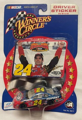 Winners Circle Driver Sticker series #24 Jeff Gordon | eBay