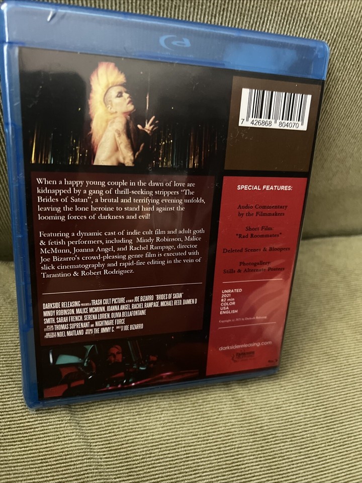 Brides of Satan (Blu-ray, Darkside Releasing, 2021 Horror Film) NEW ...