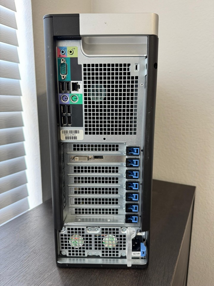 Dell Precision T3600 PC | E5-1607 | 16GB | NVIDIA GPU | No HDD | 2 Bad ...