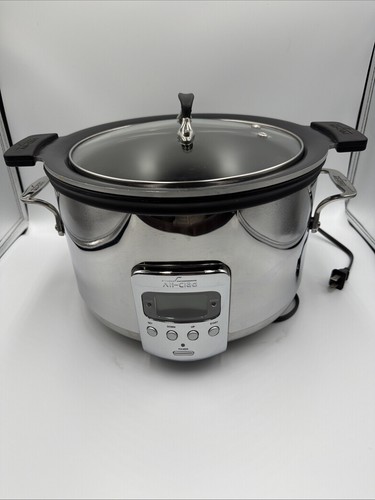 All-Clad SERIE SC03 Slow Cooker Stainless Steel Ceramic Electric Glass ...