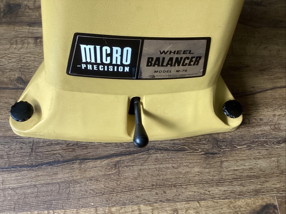 COATS M-76 MICRO PRECISION WHEEL TIRE BUBBLE BALANCER Gas Service ...