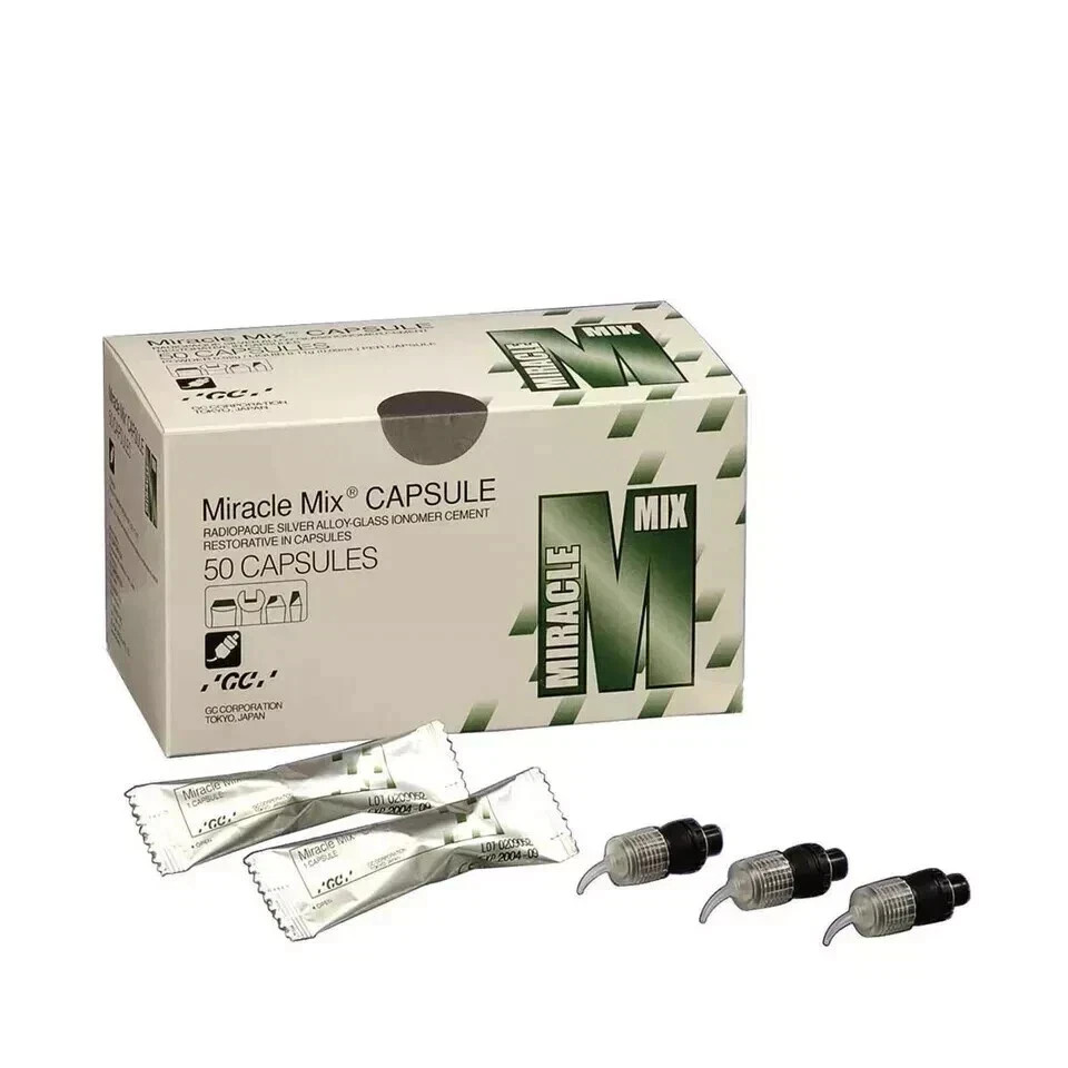 GC Miracle Mix Caps Metal-Reinforced Crown & Core Build-Up 50/Pkg | eBay
