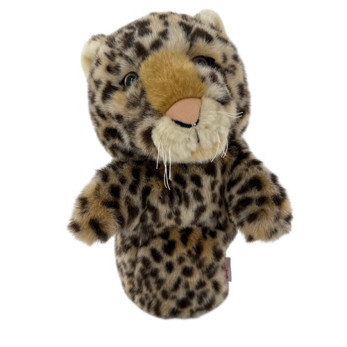 Daphne's Leopard Golf Club Headcover Plush Animal Driver Cover Puppet ...