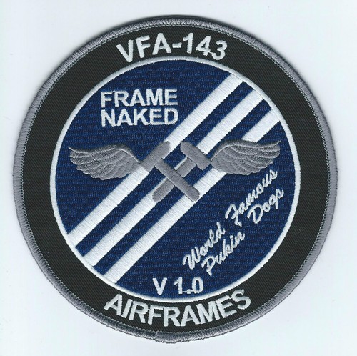 VFA-143 AIRFRAMES "FRAME NAKED" patch | eBay